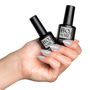 BO NAILS Gel lak za nokte 152 "Hit the Spot" Sivi - 7 ml