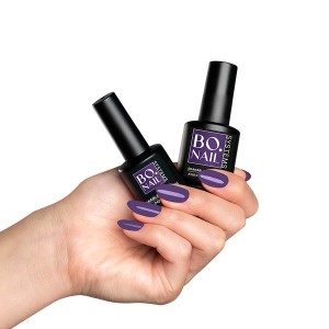 BO NAILS Gel lak za nokte 158 "Indulge" Ljubičasti - 7 ml