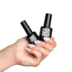 BO NAILS Gel lak za nokte 167 "Sparrow" Beli - 7 ml