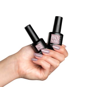 BO NAILS Gel lak za nokte 197 "Precious" Roze - 7 ml