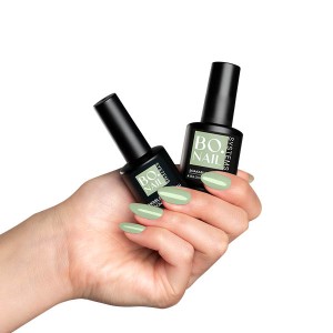 BO NAILS Gel lak za nokte BO Nails 153 "Don’t leaf me" Zeleni - 7 ml