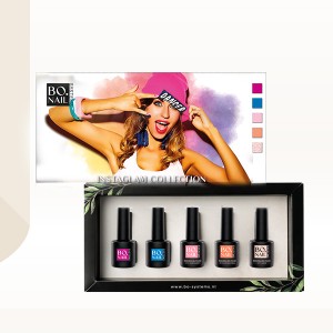 BO Nails Set gel lakova Insta Glam - 5x7 ml