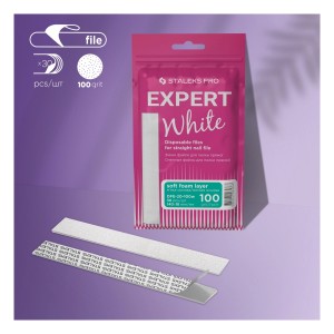 STALEKS EXPERT '20 Zamenski nastavci za ravnu turpiju SOFT (100) 30/1 WHITE