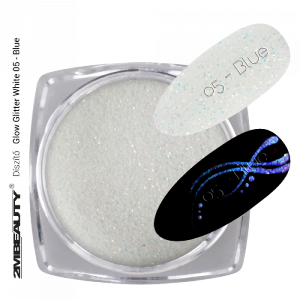 2M BEAUTY GLOW GLITTER WHITE 05 - BLUE