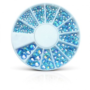 MYSTIC NAILS Cirkoni u klaseru - Aquamarine