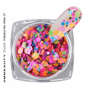 2M BEAUTY POLKADOT - MIX GLITTER 01