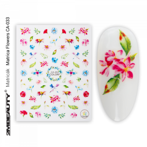 2M BEAUTY NALEPNICA - FLOWERS CA-033