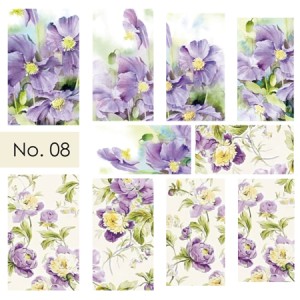 MOYRA Nail sticker - 08