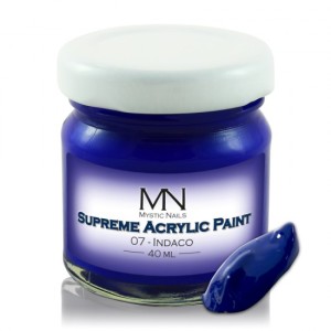 MYSTIC NAILS Supreme Akrilna boja - no.07. Indaco - 40 ml