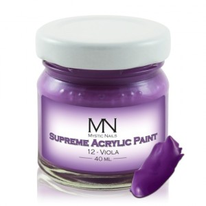 MYSTIC NAILS Supreme Akrilna boja - no.12. Viola - 40 ml