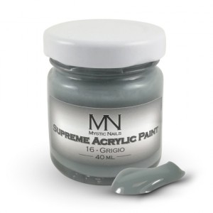 MYSTIC NAILS Supreme Akrilna boja - no.16. Grigio - 40ml