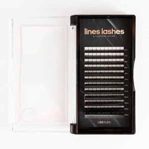 LINES LASHES Svilene trepavice 0.15 C MIX