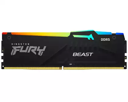 KINGSTON DIMM DDR5 16GB 6000MT/s KF560C36BBE2A-16 FURY Beast RGB EXPO