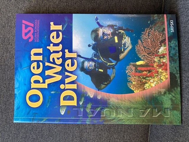 OPEN WATER DIVER / knjiga o ronjenju (srpski jezik)