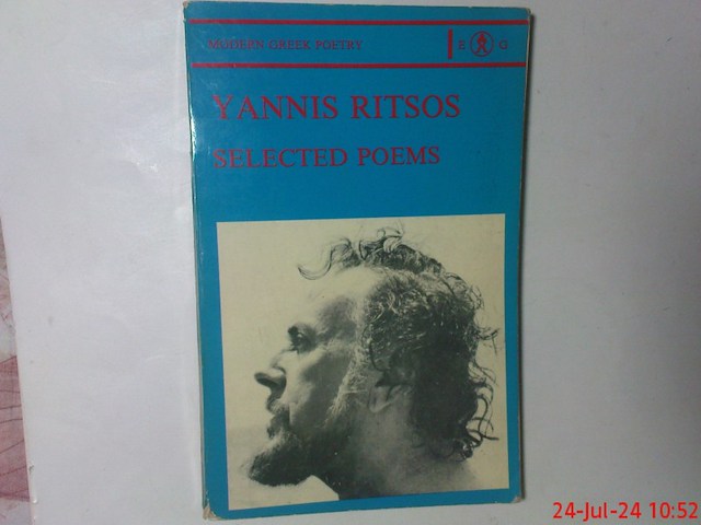 YANNIS RITSOS  -  SELECTED POEMS