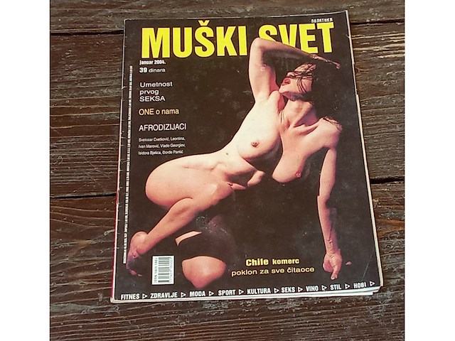 CASOPIS MUSKI SVET  JANUAR 2004