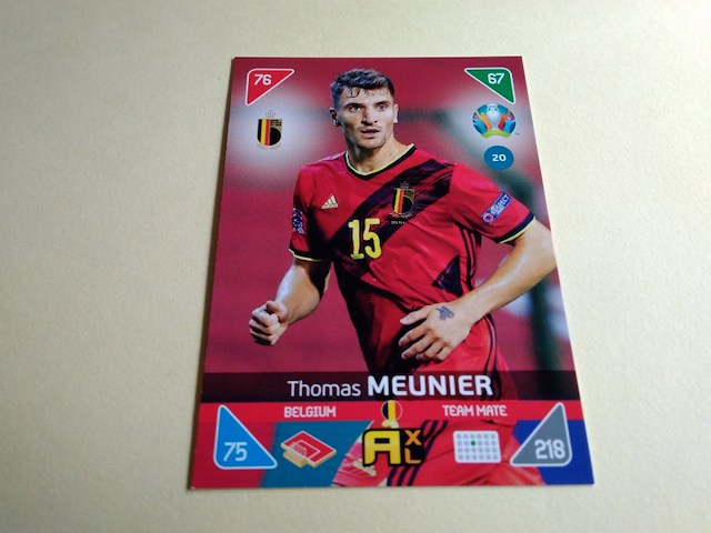 EURO 2020 Kick Off AXL - Base cards Br. 20