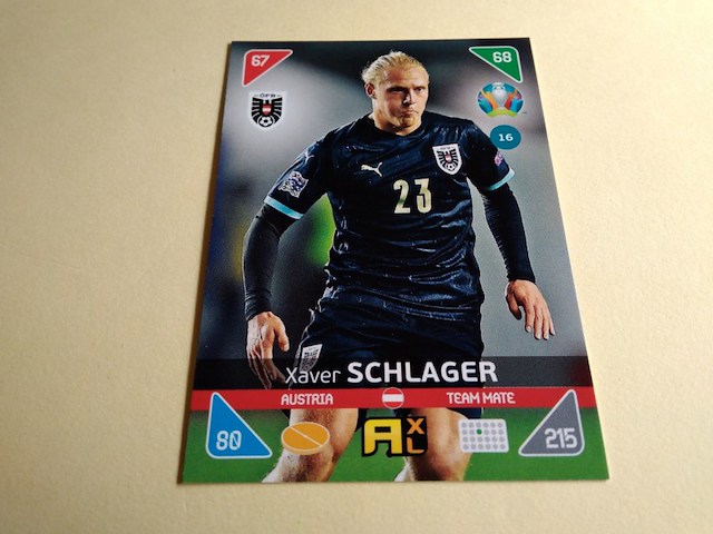 EURO 2020 Kick Off AXL - Base cards Br. 16