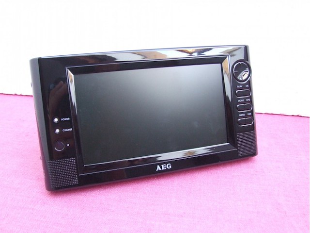 AEG portabl 7inc TV/USB/SD/MP3/AV In-Out+baterija+GARAN