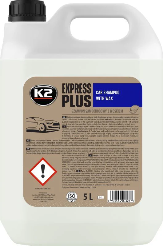 K2 EXPRESS PLUS ŠAMPON 5L