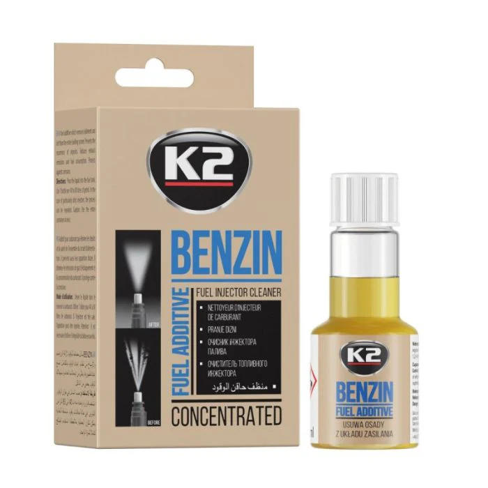 K2 BENZIN - ČISTAČ DIZNI BENZINSKIH MOTORA 50ML