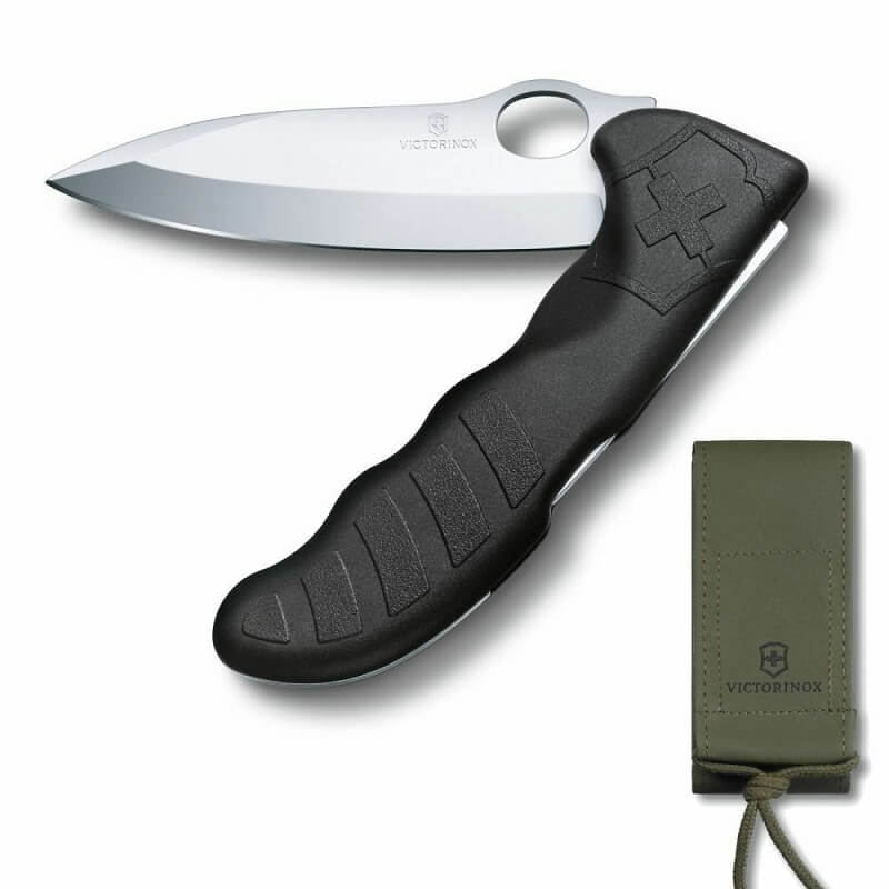 Nož VICTORINOX HUNTER SA FUTROLOM CRNI