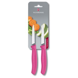 Nož VICTORINOX KUHINJSKI RAVAN 8CM 2/1 ROZE