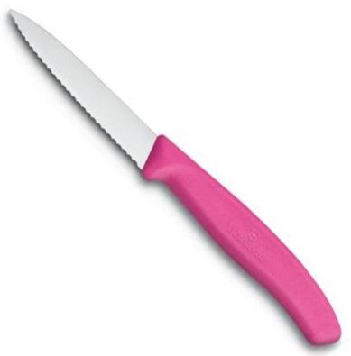 Nož VICTORINOX KUHINJSKI RECKASTI VRH 8CM PINK