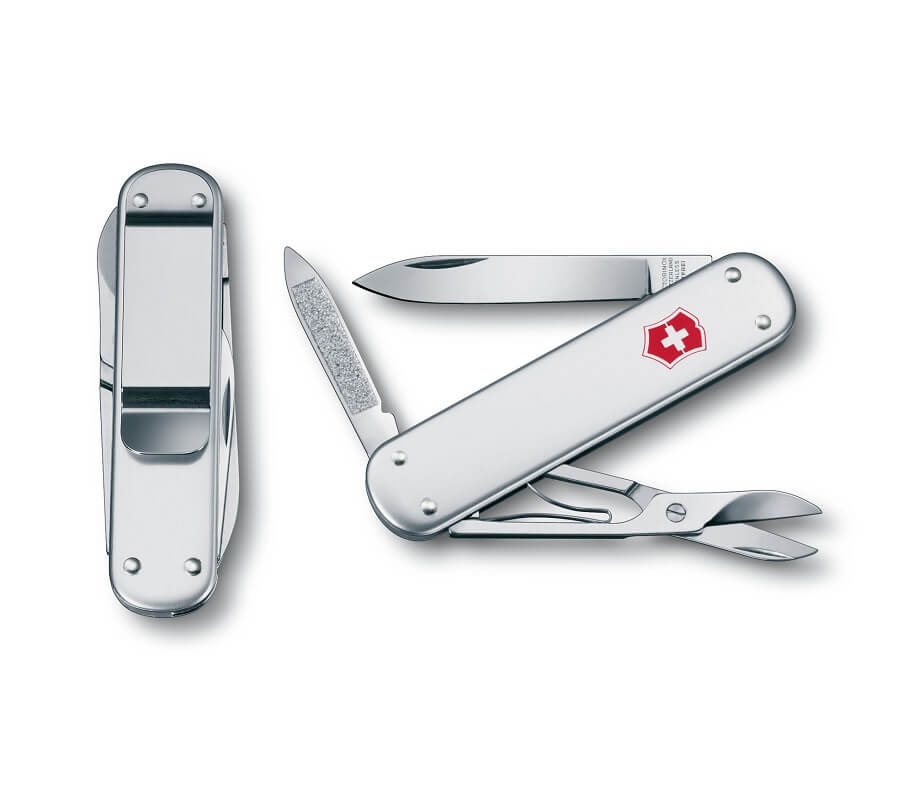 Nož VICTORINOX MONEY CLIP 74MM SIVI