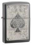 Upaljač ZIPPO BLACK ACE FILIGREE