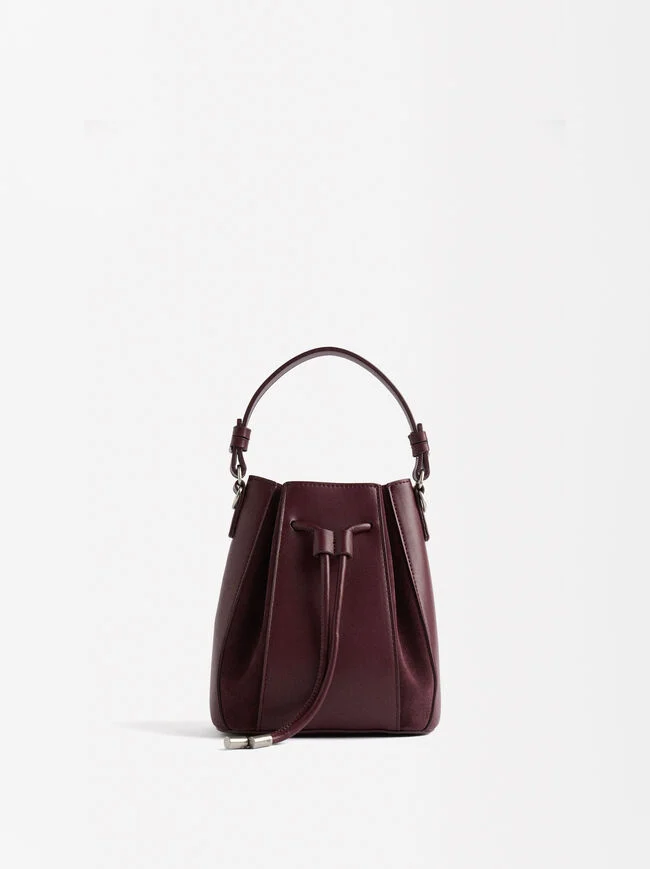 Bucket Bag With Leather