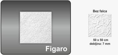 Plafonska obloga Figaro