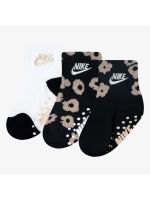 Nhg 3pk girls gripper sock