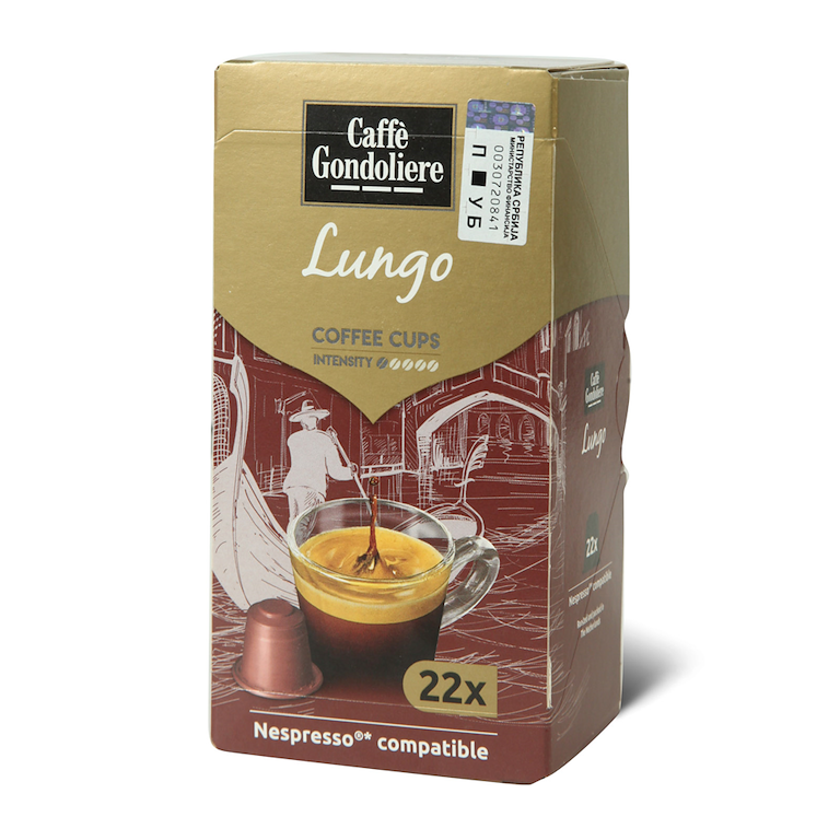 Kafa Nesp.Lungo Gondoliere 22 caps 121gr