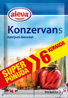 KONZERVANS SUPER PONUDA ALEVA 6X5G
KONZERVANS SUPER PONUDA ALEVA 6X5G