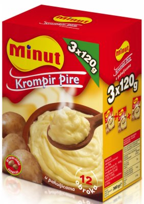 KROMPIR PIRE MINUT 360G
KROMPIR PIRE MINUT 360G