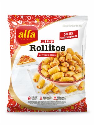 SMRZNUTI MINI ROLLITOS PIZZA ALFA 750G
SMRZNUTI MINI ROLLITOS PIZZA ALFA 750G