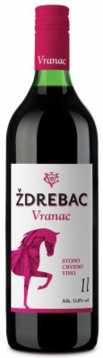 VINO CRVENO VRANAC ČOKA 1L
VINO CRVENO VRANAC ČOKA 1L