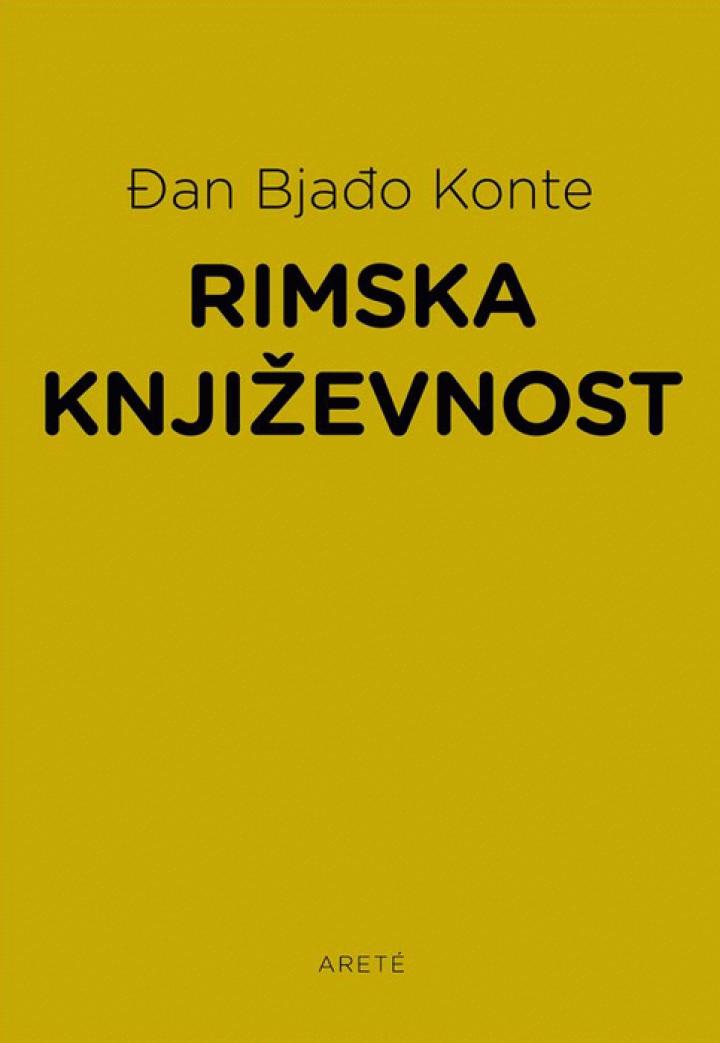 RIMSKA KNJIŽEVNOST : OD RANE REPUBLIKE DO AVGUSTA