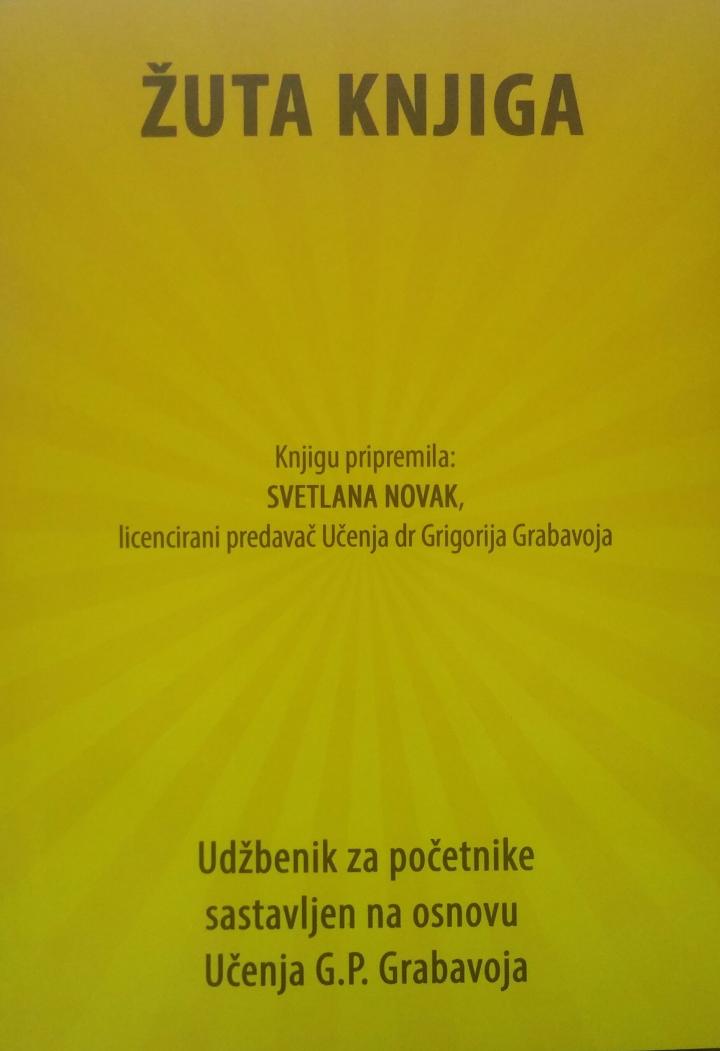 ŽUTA KNJIGA - PRIPREMILA SVETLANA NOVAK