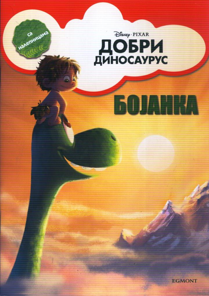 DOBRI DINOSAURUS - BOJANKA S NALEPNICAMA