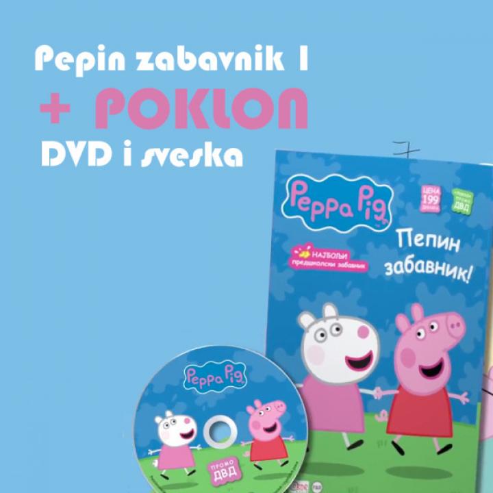 PEPIN ZABAVNIK 1 UZ POKLON DVD