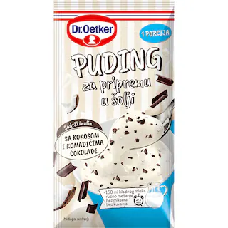 Puding pripr.solja kokos/cok.DrOetker30g