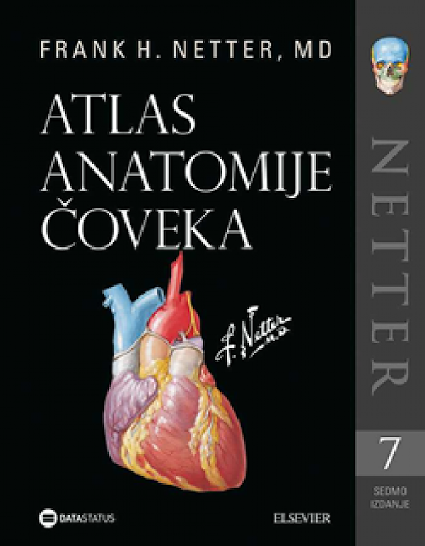 ATLAS ANATOMIJE ČOVEKA -NETTER, 7. IZDANJE