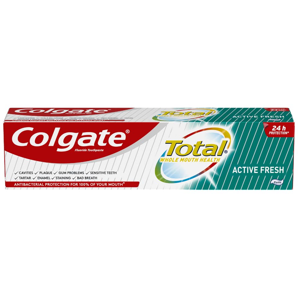 Colgate pasta total freshening