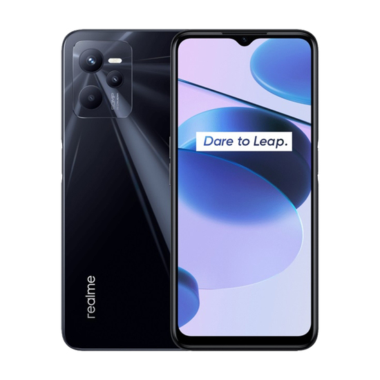 Mobilni telefon Realme C35 RMX3511, Crni, Dual Sim, 4G, 6.6'', 1080 x 2408, Octa Core, 4 GB RAM, 64 GB, 50.0 + 2.0 + 0.3 / 8.0 Mpix