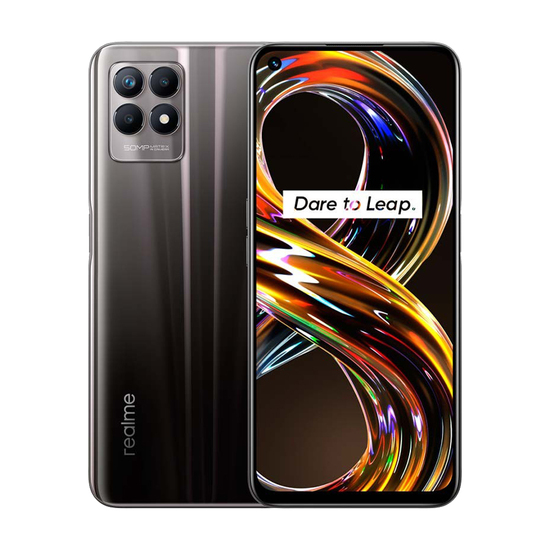 Mobilni telefon Realme 8i, Crna, 6.6'', Dual Sim, 4G, Octa Core, 4 GB RAM, 128 GB, 50.0 + 2.0 + 2.0 / 16.0 Mpix