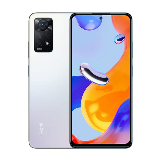 Mobilni telefon Xiaomi REDMI NOTE 11 PRO WHITE 6/128GB, Bela, Dual Sim, 4G, 6.67'', Octa Core, 6 GB RAM, 128 GB, 108.0 + 8.0 + 2.0 + 2.0 / 16.0 Mpix