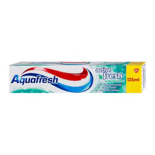 Pasta/zube Aquafresh Active Fresh 125ml