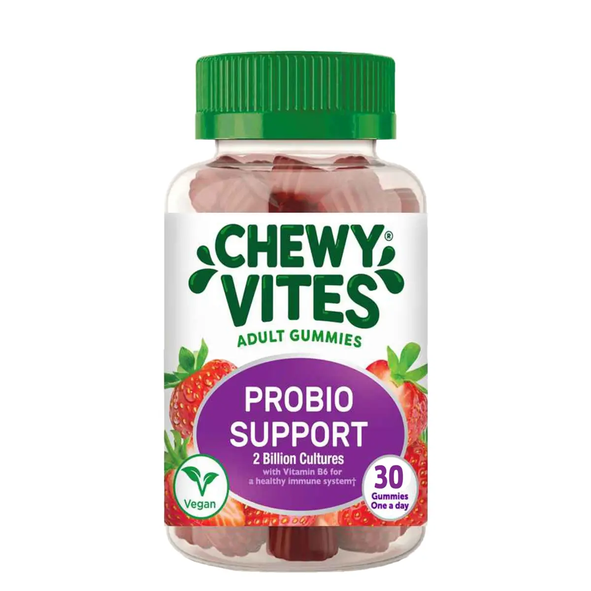 Chewy Vites Probio support Probiotik, 30 gumenih bombona